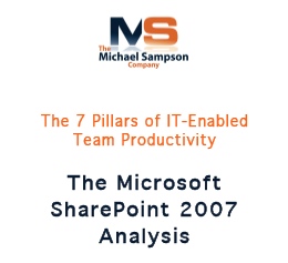 Now Available: The 7 Pillars Analysis of Microsoft SharePoint 2007 ...