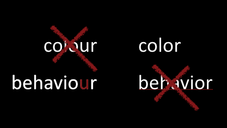 Behavior vs. Behaviour – Michael Sampson